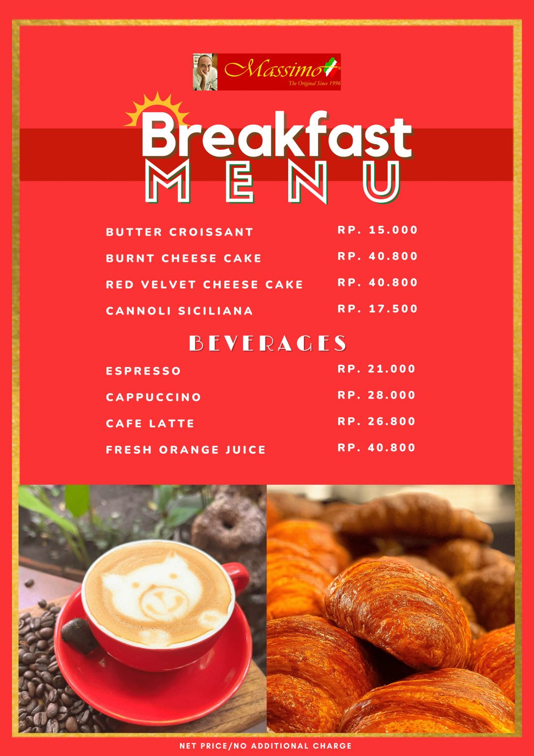 Our Menu – Massimo Italian Restaurant Bali